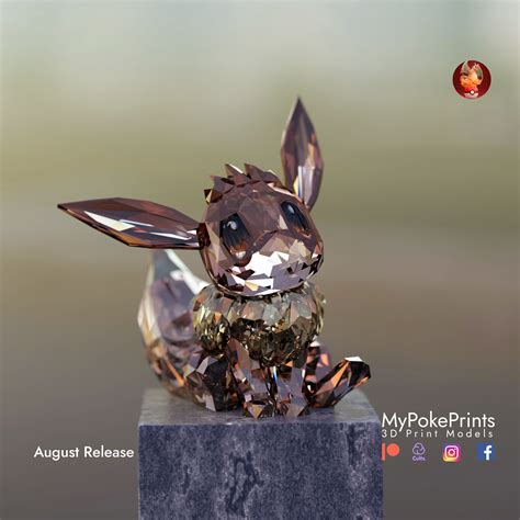 Fichier 3d Crystal Eevee Présupposé・objet Pour Imprimante 3d à Télécharger・cults