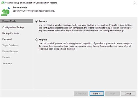 Veeam Configuration Backup Restore Steps Veeam Community Resource Hub