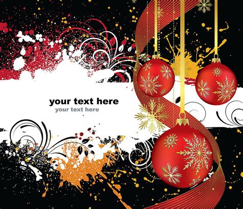 겨울 인사말 카드 벡터 Ai Eps Uidownload