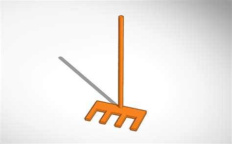 3d Design Action Man Rake Tinkercad