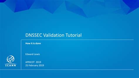 Dnssec Validation Tutorial Ppt