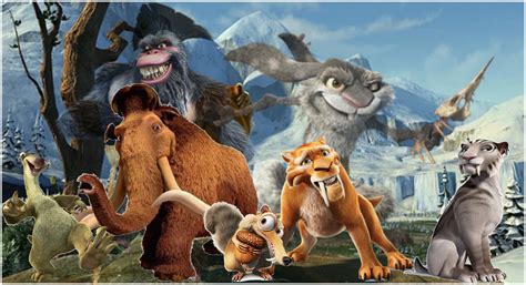Ice Age Continental Drift Characters