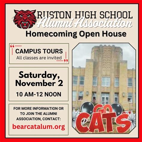 Ruston High School Alumni Association Rustonalumni • Instagram Photos And Videos
