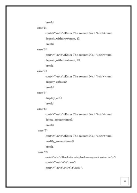 Cbse Computer Science C Class 12 Board Project Bank Managment System Pdf
