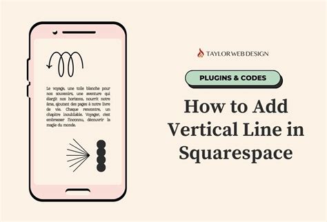 How To Add A Chic Vertical Line In Squarespace Easy Coding