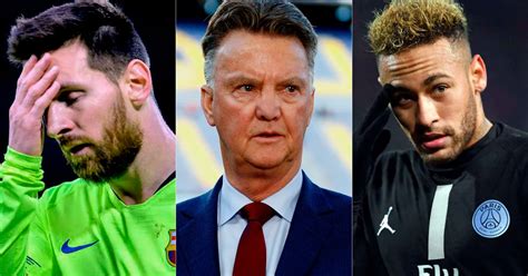 Louis Van Gaal Cuestionó A Lionel Messi Y Neymar ¿cuántas Champions