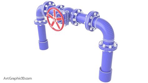 pipeline 3d model download