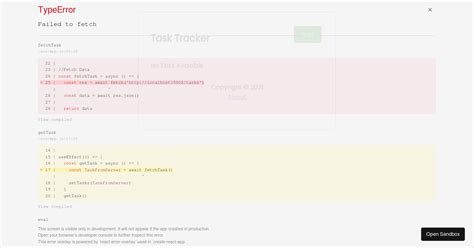 Purvi1999assignment 8tasktrackerapp1 Codesandbox