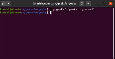 Dig Command In Linux With Examples Geeksforgeeks Dig Command In Linux With Examples Geeksforgeeks