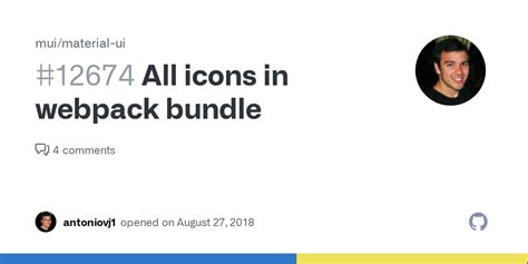 All Icons In Webpack Bundle · Issue 12674 · Muimaterial Ui · Github