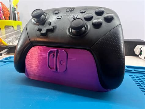 Nintendo Switch Controller Stand With Logo Remixed By Print4gods Makerworld
