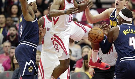Harden Capela Help Rockets Over Nuggets 125 113 Washington Times