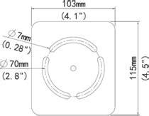 TR UV A IN Housing Bracket Uniview Leader Of AIoT Solution