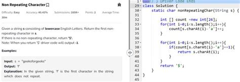 Gfg160 Gfg160 Geekstreak2025 Gfg160challenge Coding Dsa Java