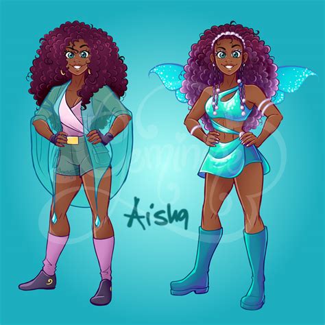 Winx Redesigns Aisha By Geminine Nyan On Deviantart