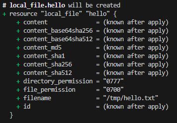 Terraform Init Plan Apply