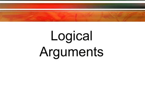 Logical Analysis Arguments At Isaac Oppen Blog