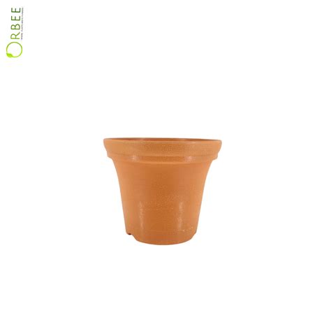 Texture Plastic Pot Orbeeflowers