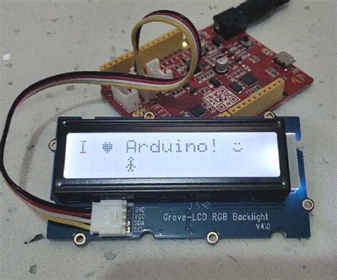 Using Grove Lcd With Rgb Backlight 4 Steps Instructables
