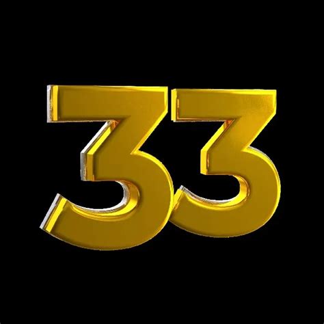 El Número 33 Un Símbolo De Profundidad Y Misterio