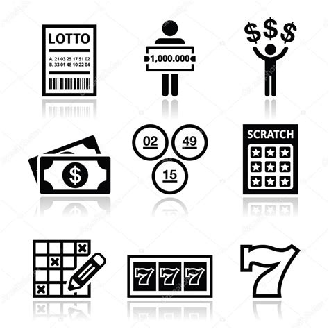 Lottery Clipart Black And White