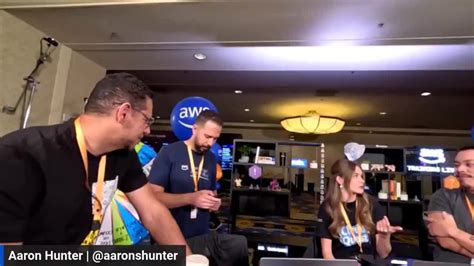 Aaron Hunter On Linkedin Aws Training Live From Aws Re Invent Pre Wednesday Stream 19