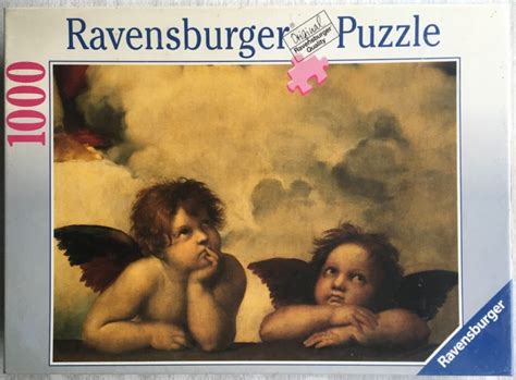 1000 Ravensburger Angels Raphael Rare Puzzles