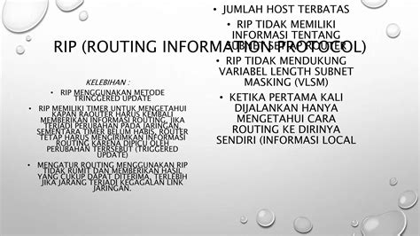 Routing Protocol Ppt