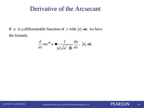 Ppt Exploring Derivatives Of Inverse Trig Functions Graph Interpretation And Identities