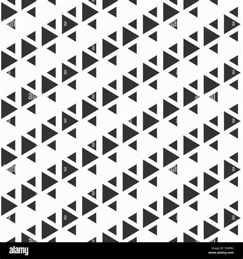 Abstract Seamless Pattern Of Triangles Modern Stylish Texture Repeating Geometric Triangle