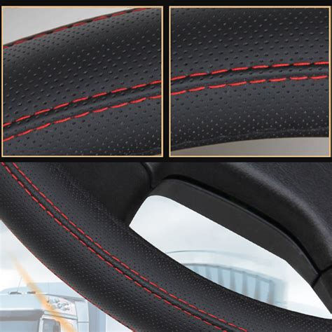 Badu Bg Багажник на кола Капак на волана Обвивка от изкуствена кожа Автобус Камион за 36 38 40