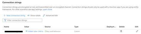 Use Connection Strings From Function App Configuration In Docker Image For Deployment On Aks