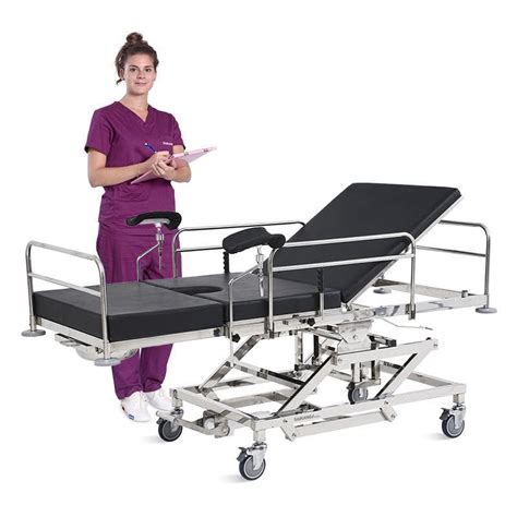 Gynecological Examination Table A Jiangsu Saikang Medical Equipment Hydraulic Height