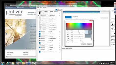 Sharepoint 2013 Design Tutorial Creating A Custom Design Gallery Theme Youtube
