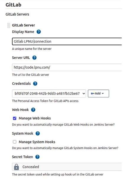 Gitlab Plugin Configuration Download Scientific Diagram