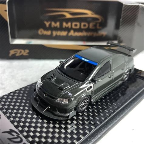 Ym Model 1 64 Honda Civic Type R Fd2r Carbon 1st Anniversary Shopee Malaysia