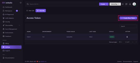 Access Token Initializ Documentation Access Token Initializ Documentation