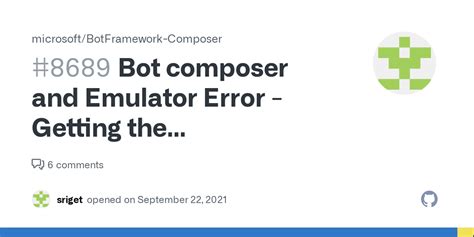 Bot Composer And Emulator Error Getting The Econnrefused Error In Emulator And Retry In Bot