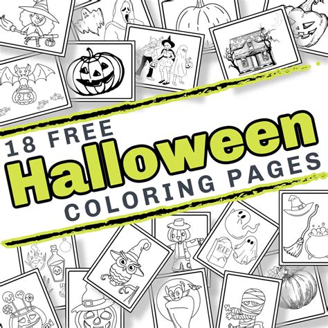 Printable Halloween Coloring Pages