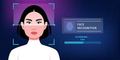 Face Scanning Concept Vectors And Illustrations For Free Download