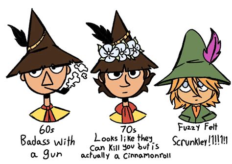 Moomin Memes Moomin Moomin Cartoon Fuzzy Felt