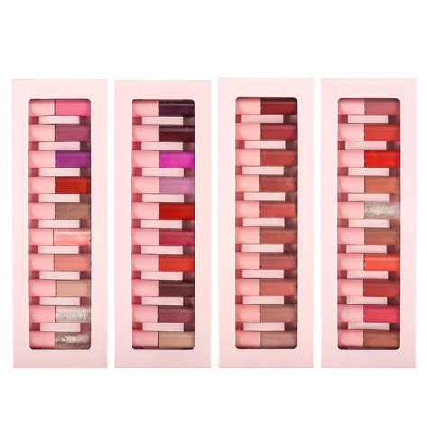 10pcs Mini Lip Gloss Set Long Wearing Waterproof Vegan