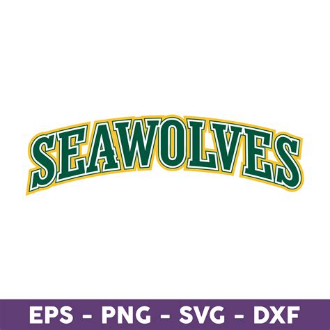 Seawolves Svg Logo Alaska Anchorage Seawolves Svg Ncaa Svg Inspire