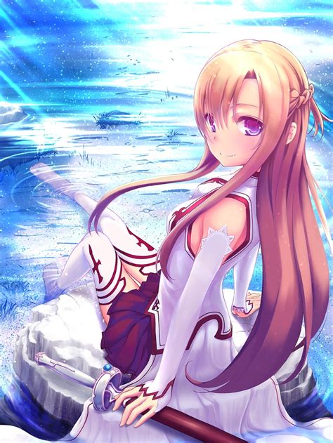 Asuna Sword Art Online Drawn By Sasakawa Arumi Danbooru