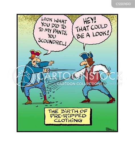 Ripped Clothing Cartoons And Comics Funny Pictures From Cartoonstock