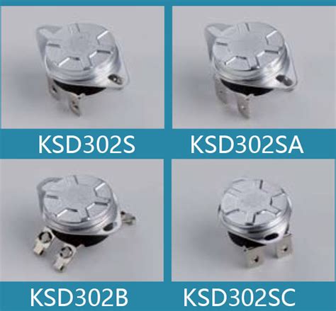 Ksd302 Thermostat Temperature Control Switch Bimetal Thermal Protector Thermostat Ksd302