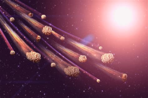 떨어지는 유성비 우주 유성 및 에너지 소행성 의 혜성 극적인 종말 배경 심판의 날 세계의 끝 소행성 영향 3d 일러스트레이션 배경 주제에 대한 스톡 사진 및 기타 이미지