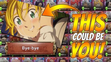 BE AWARE YOUR ACCOUNT COULD GET BANNED No More Account Giveaways 7DS Grand Cross