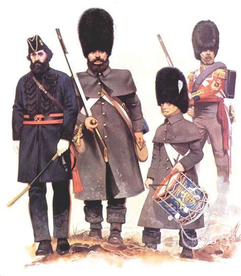 British Grenadiers Crimean War Military Uniforms Pinterest The O