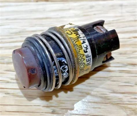 Vintage Raf Aircraft Instrument Panel Push Button Switch 5cw 9116 £12 95 Picclick Uk